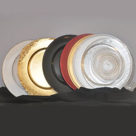 Charger Plates & Food Service - Rentals | Linens and Events
